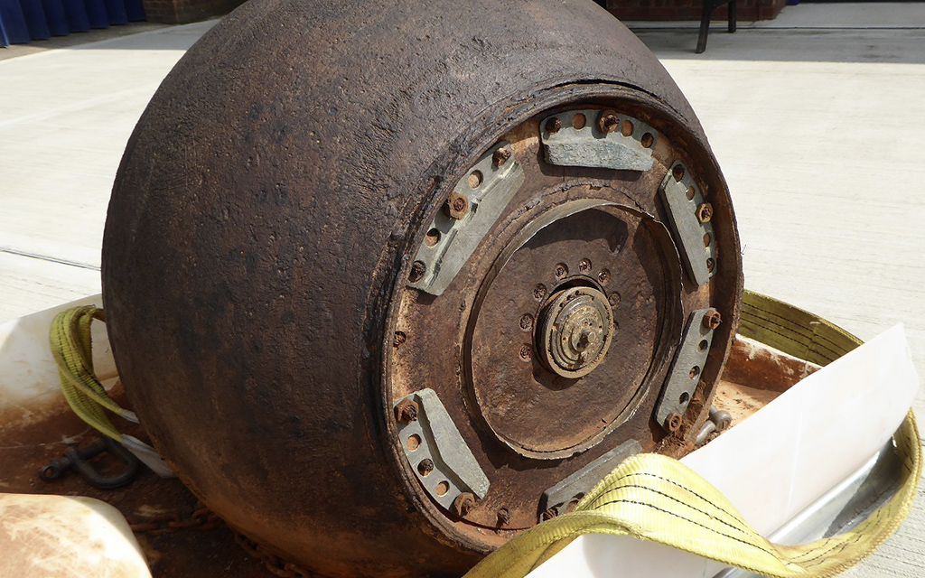 Wartime Highball bomb recovered by BSAC divers reveals its final secret ... Wartime Highball bomb recovered by BSAC divers reveals its final secret ...