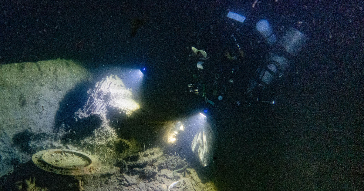 BSAC divers identify wreck of HMS Jason in 93m - British Sub-Aqua Club