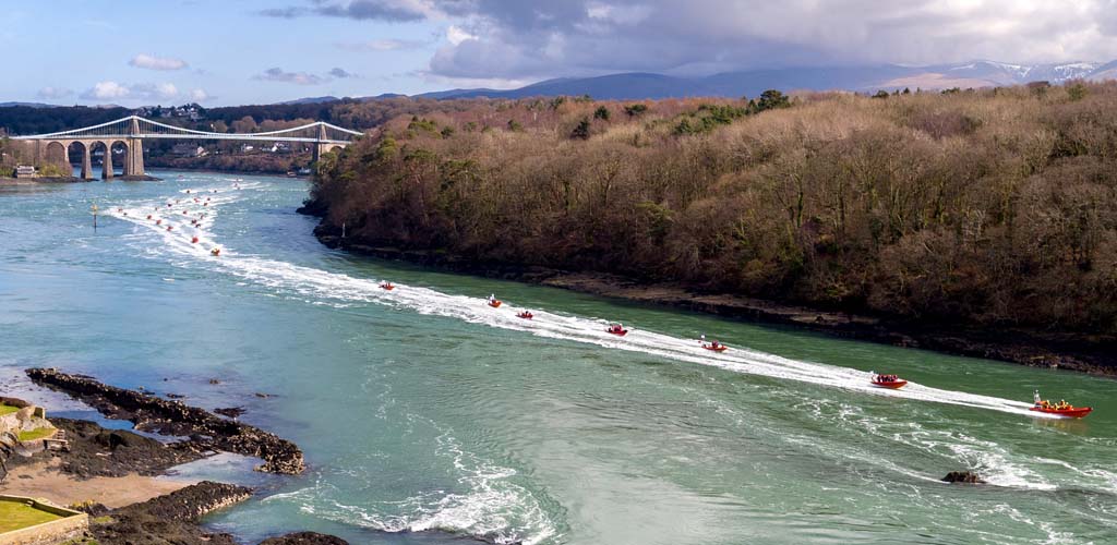 Largest Menai Boat Run ever! Raising more than £1,500 for the RNLI ...