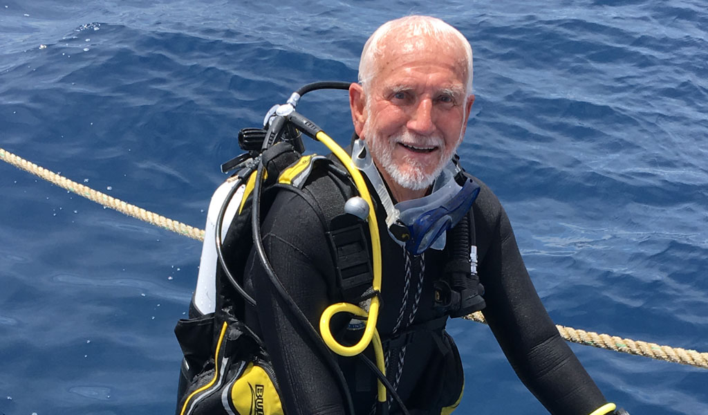 World’s oldest scuba diver’s celebrations - British Sub-Aqua Club