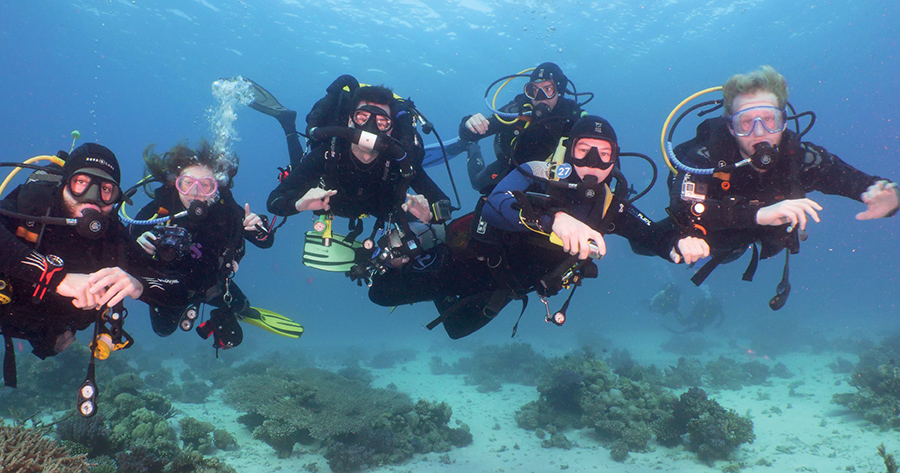 Scuba diving the southwest with University of Bristol Underwater Club ...